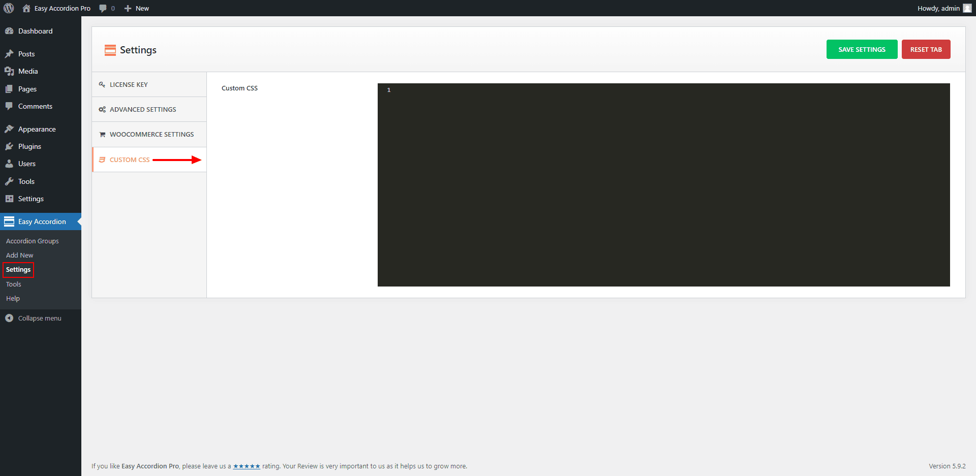 Custom CSS – ShapedPlugin Docs